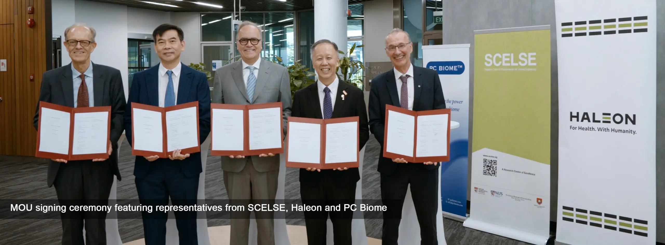 SCELSE, Haleon and PC Biome formalise strategic partnership to advance ...